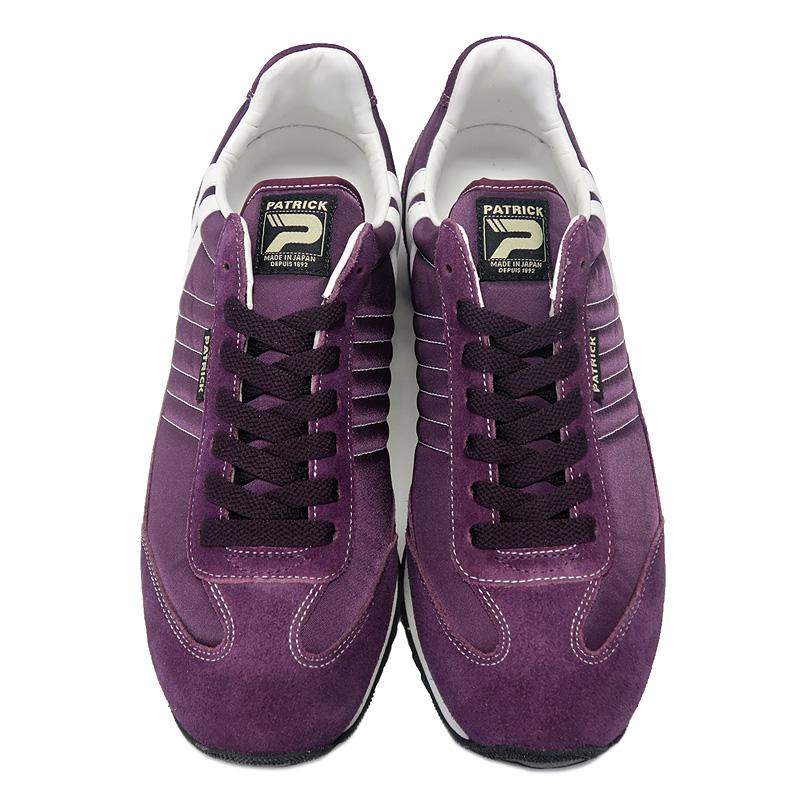 PATRICK パトリック MARATHON マラソン PRUNE プルーン 942559 パープル メンズ レディース スニーカー : Kadotation The shoe store ...