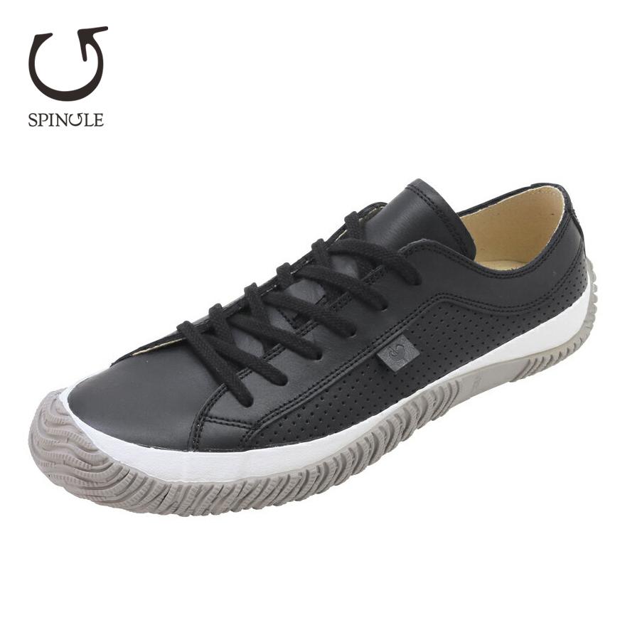 SPINGLE スピングル SP-120 Black/Gray ブラック/グレー パンチングレザー 旧スピングルムーブ SPM-120 ...