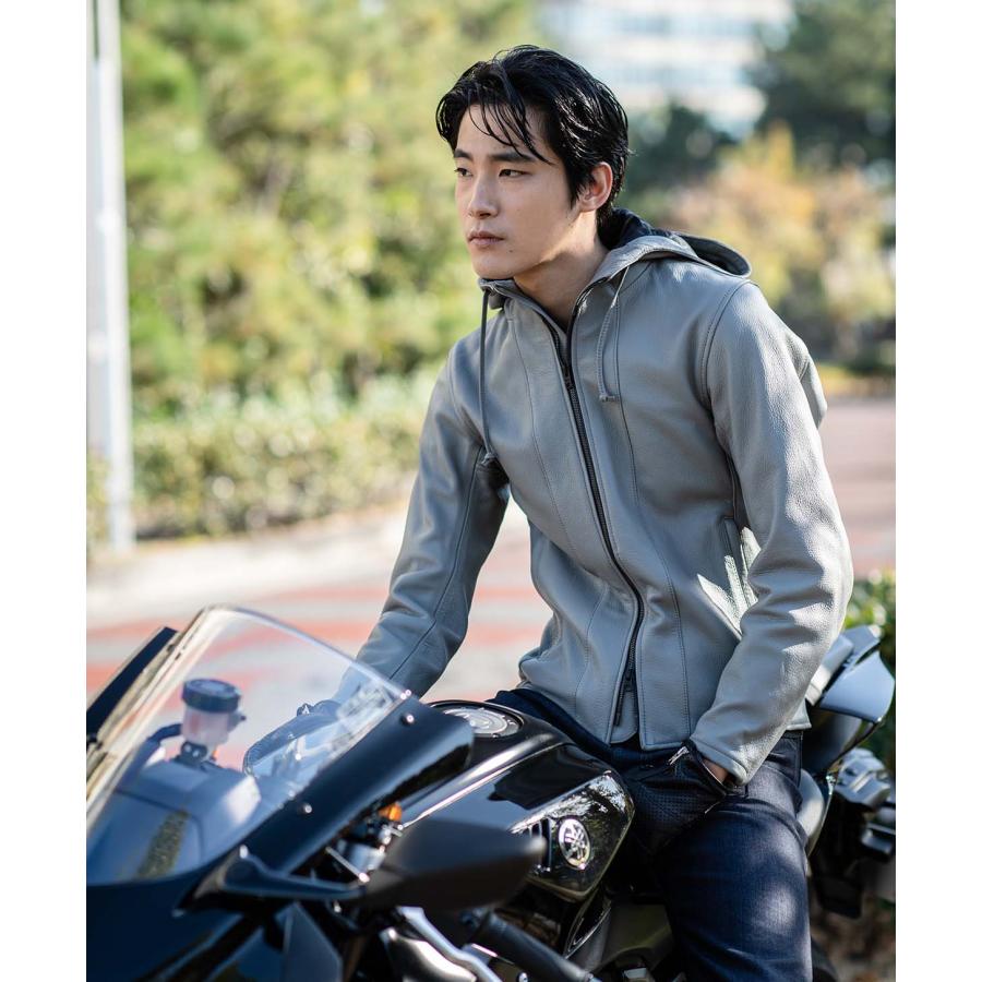 KADOYA バイクレザー ライダースジャケット メッシュ KADOYA バイクレザー ライダースジャケット メッシュ