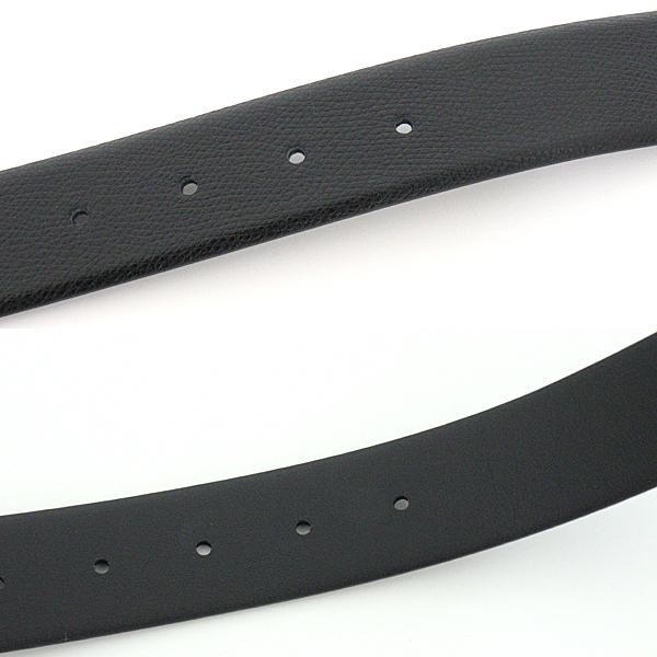 EMPORIO ARMANI エンポリオアルマーニ ブラック 型押しカーフ アフター