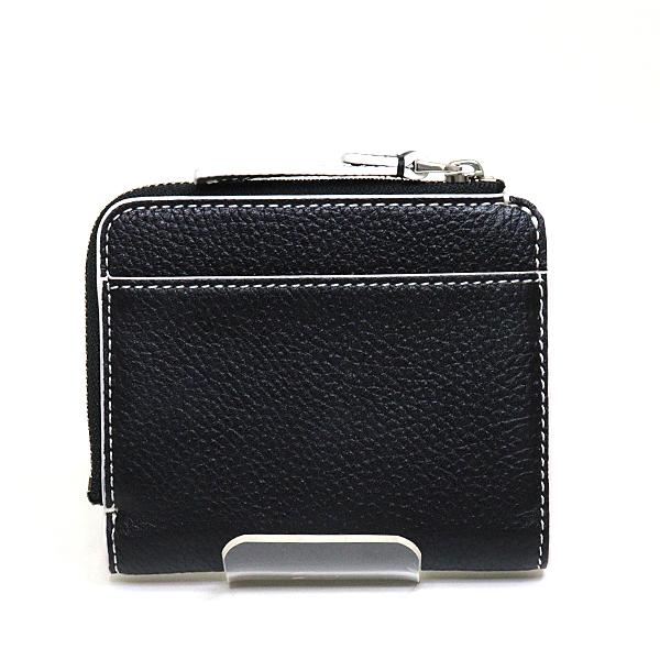マークジェイコブス MARC JACOBS 二つ折り財布 M0017061 コンパクト シルバー金具 【中古】Sランク MARC JACOBS（マーク・ジェイコブス） 二つ折り財布 M0017061