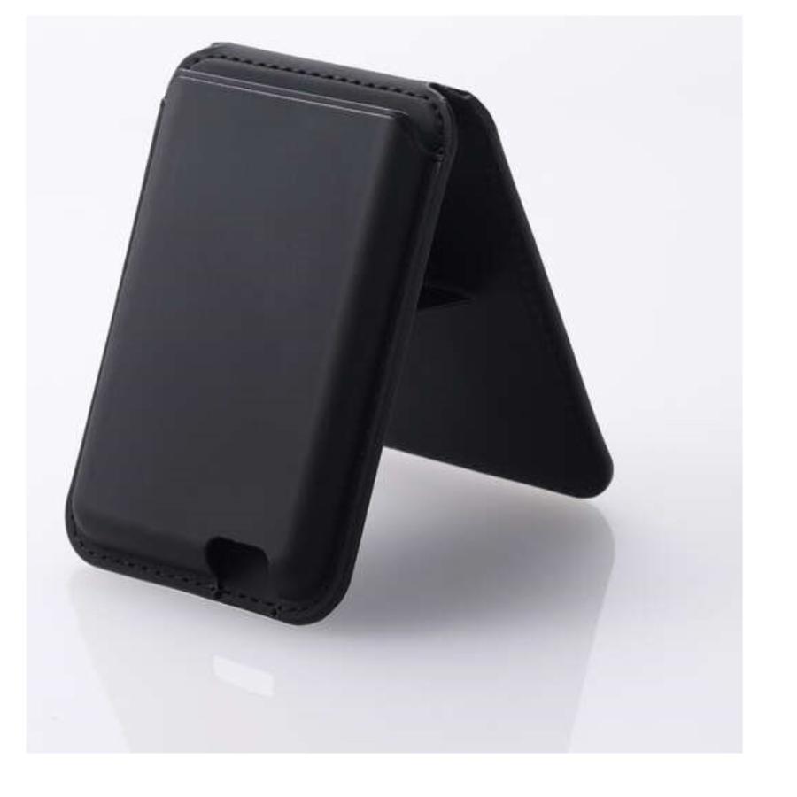 ELECOM エレコム ウォレットスタンド/MAGKEEP/磁気防止シート付/ブラック AMS-MAGWSBK : かがつうシステムI s Yahoo店 - 通販 - Yahoo!ショッピング