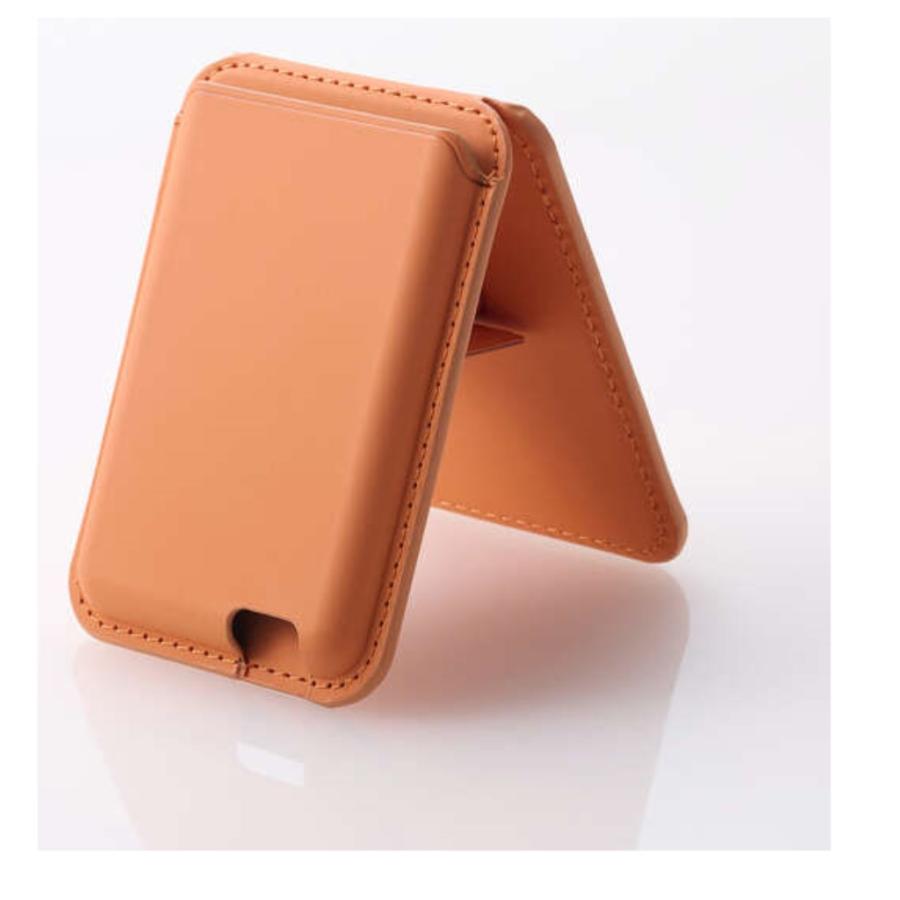 ELECOM エレコム ウォレットスタンド/MAGKEEP/磁気防止シート付/オレンジ AMS-MAGWSDR : かがつうシステムI s Yahoo店 - 通販 - Yahoo!ショッピング