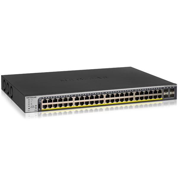 NETGEAR GS752TPP 日本語対応 ギガ48Port PoE+(760W)スマートスイッチ GS752TPP-100AJS : かが ...