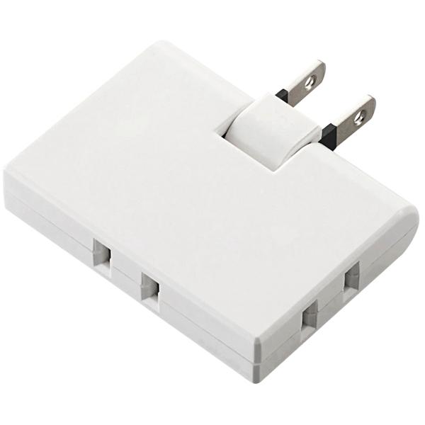 エレコム コーナータップ/3個口/ホワイト T-TR03-2300WH : t-tr03-2300wh : かがつうシステムI s Yahoo店 - 通販 - Yahoo!ショッピング