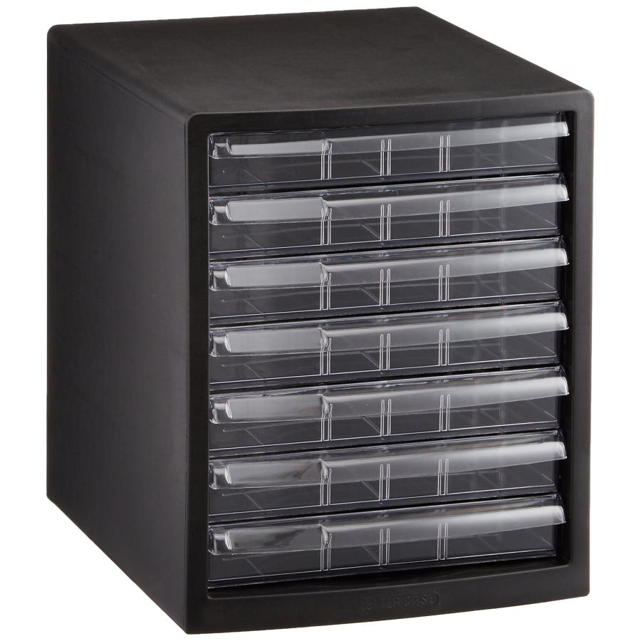 ナカバヤシ A4レターケース 書類収納7段 (浅7段) A4E-S7B : かがやき屋 - 通販 - Yahoo!ショッピング