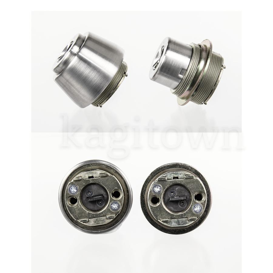 AGENT ディンプルキー MIWA LIX(TE0)タイプ+LSP(TE22)タイプ 取替シリンダー 5本付 シルバー 【品番:LS5-LSP/TEO】【2個同一SET】 : 鍵TOWN ...