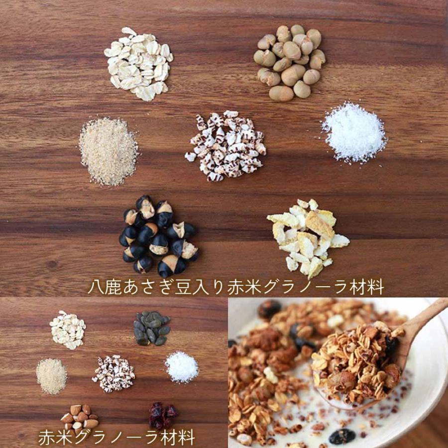 赤米&あさぎ豆 もち麦グラノーラ 6個 セット 770g ノンオイル グルテンフリー 食品添加物不使用 オーガニック 八鹿鉱泉 タビグルメ : タビグルメ - 通販 - Yahoo!ショッピング