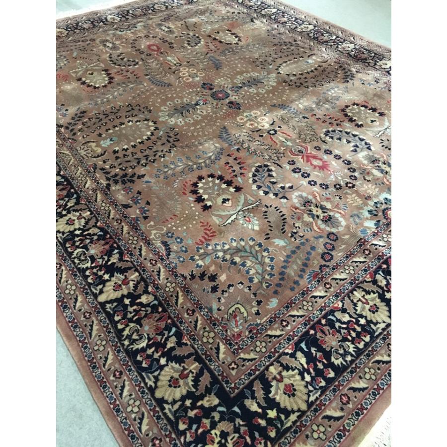 アクセント ラグ 絨毯 カーペット ウール ペルシャ 約6畳 約240×300cm 120段 ローズ系 dt-025 : カーペット&ギャッベ 家具の中西 - 通販 - Yahoo!ショッピング