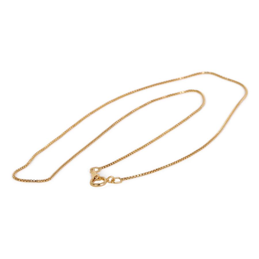 ネックレス 14KGF ゴールドフィルド ボックス ベネチアンチェーン 40cm 0.8mm 金属アレルギー対応 : ピアス アクセサリーカラコンPIENA - 通販 - Yahoo!ショッピング