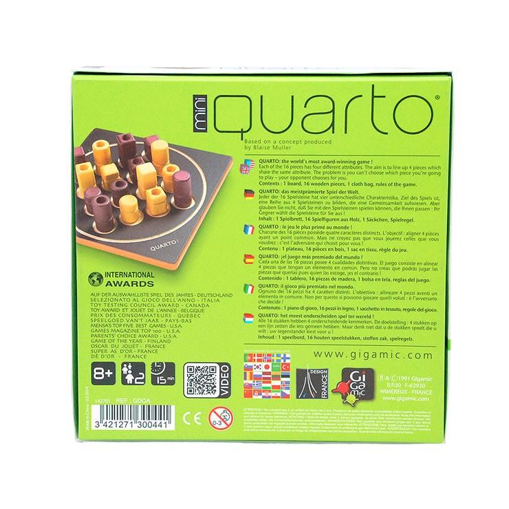 Gigamic(ギガミック) Quarto mini クアルト・ミニ 木製パズル パズル 知育玩具 プログラミング プログラミング玩具 STEM教育 : 家具の里 - 通販 - Yahoo ...