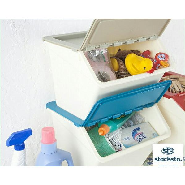 フタ付き収納ボックス 15L（1個） stacksto,(スタックストー) pelican mini（ペリカン ミニ） : 家具の里 - 通販 - Yahoo!ショッピング