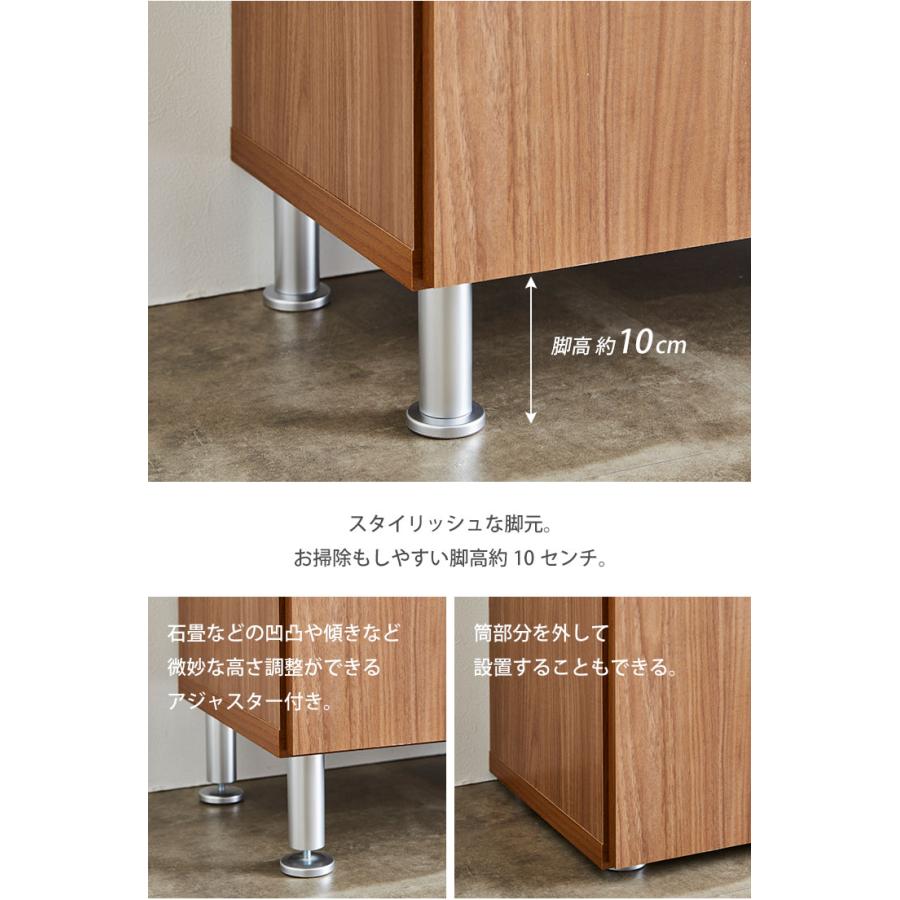 下駄箱 大川家具 シューズボックス 大容量 収納 おしゃれ 家具 棚 玄関収納 モダン リアル 幅50cm ミラー付き ハイタイプ 鏡面 完成品 日本製 : 手作り家具工房家具のココボ ...