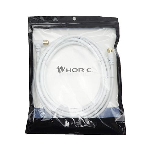 HORIC ホーリック アンテナケーブル 4m ホワイト S-4C-FB L字差込式-ネジ式 AC40-815WW : カグチョク - 通販 - Yahoo!ショッピング