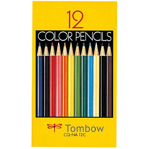 トンボ鉛筆 色鉛筆 紙箱 12色 NA Tombow-CQ-NA12C : カグチョク - 通販 - Yahoo!ショッピング