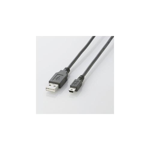 エレコム USB2.0ケーブル(mini-Bタイプ) 0.5m ブラック U2C-M05BK : 4953103219120 : カグチョク - 通販 - Yahoo!ショッピング