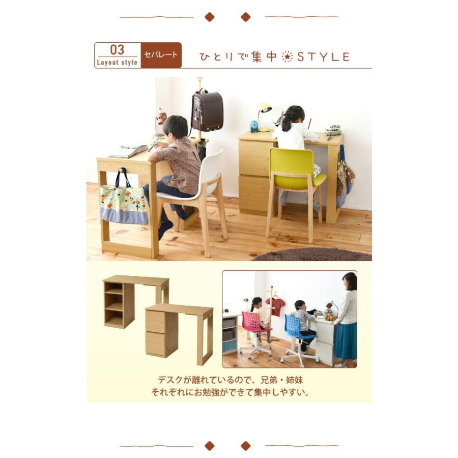 ツインデスク ラック チェスト セット 2人用 wit'sシリーズ ツインデスク ラック チェスト セット 2人用 wit'sシリーズ