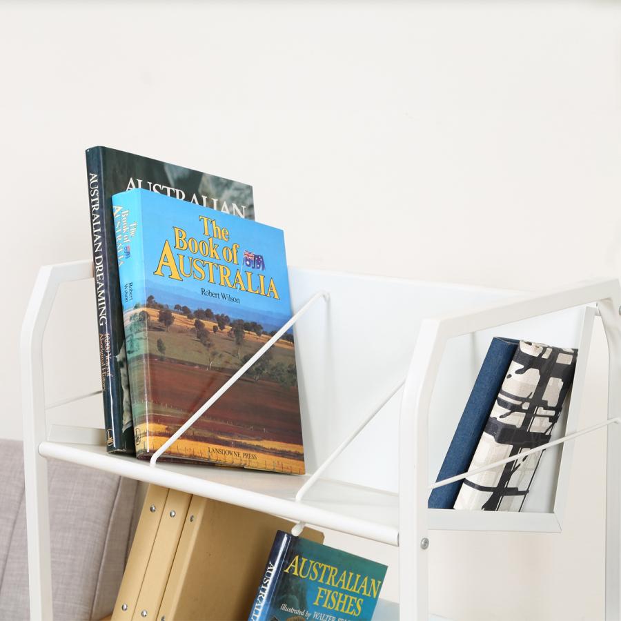 不二貿易 ホワイトファイルワゴン 3段傾斜タイプ W550 D400 H1120 ワゴン デスク周辺用品 キャスター付き 雑誌収納 代引不可 テレワーク応援 FB-TG-3 個人宅配送費込B ...