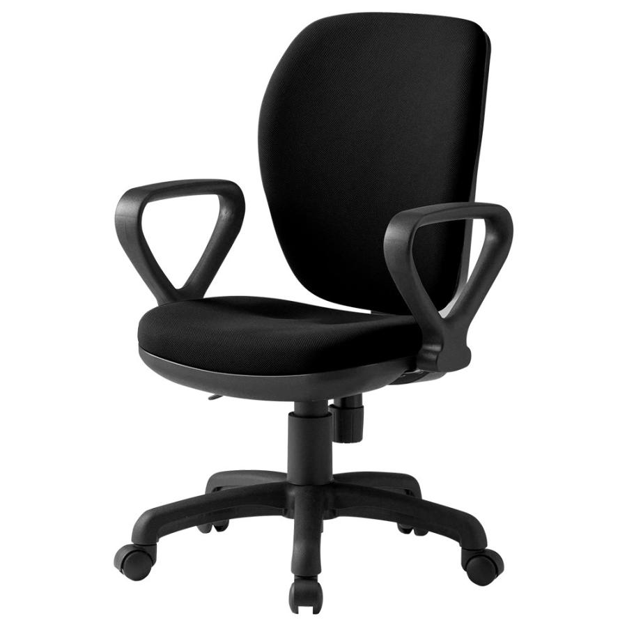 藤沢工業 ビジネスチェアFST77 ハイバックタイプ 肘付き W580 D630 H900-990 オフィスチェア オレンジ/モスグリーン ...