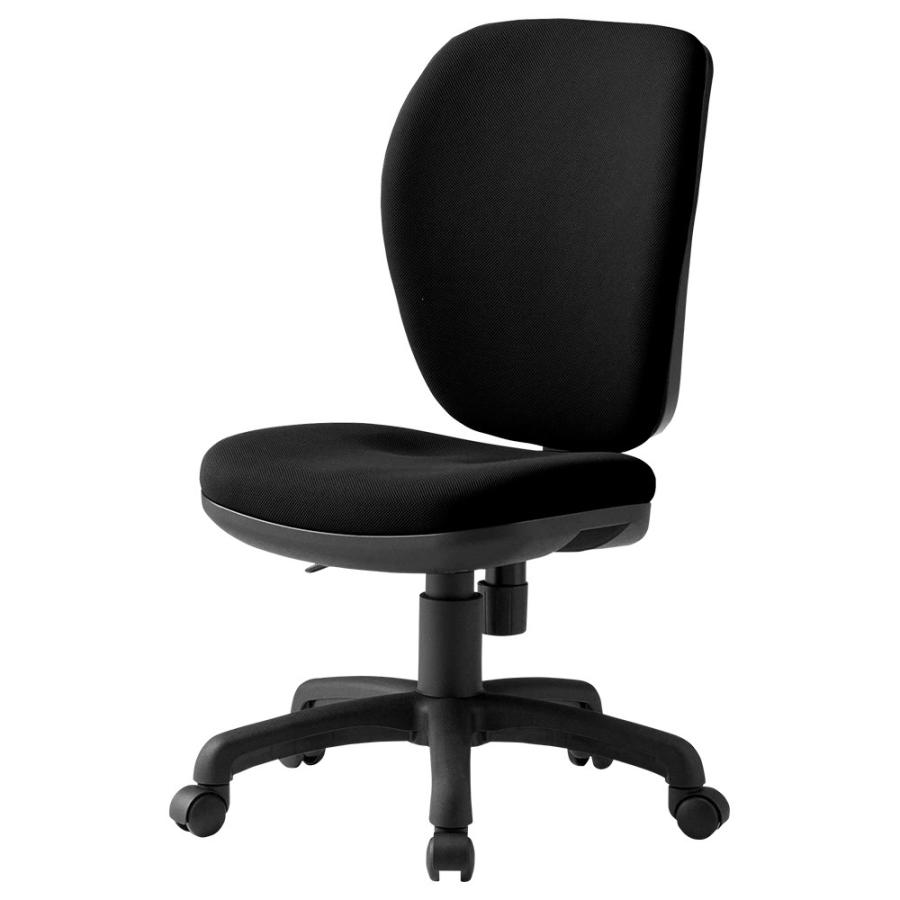 ビジネスチェアFST77 ハイバックタイプ 肘無し W445 D630 H900-990 オフィスチェア オレンジ/モスグリーン/ネイビー ...