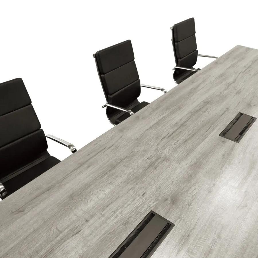 会議テーブル MUEシリーズ 増連セット W1200 D1400 H720 オフィス コードホール アッシュ ホワイト ブラック 代引不可 法人宛限定 IK-MUEZRB1214 : オフィス ...