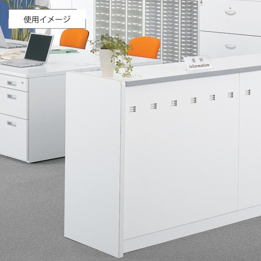 生興 NKハイカウンター専用左右共通エンドパネル W474 D30 H960 オプションパーツ コーナー用 受付カウンター 受付台 仕切り板 代引不可 法人宛限定 NKH-EPH45 ...