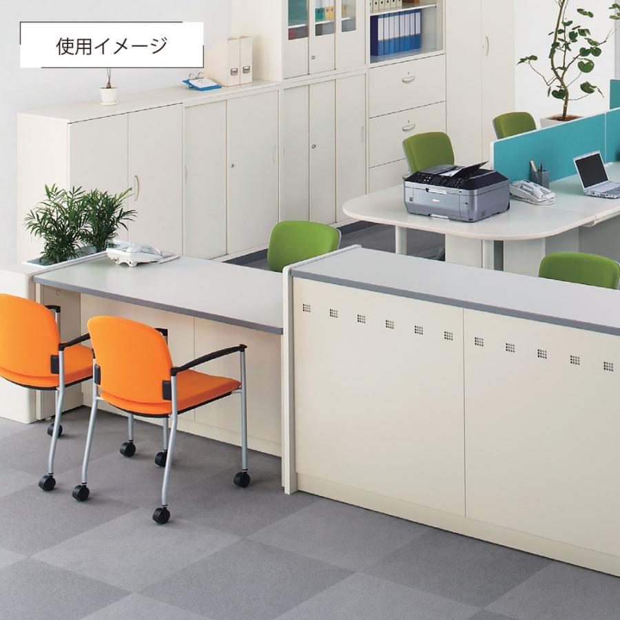 生興 NKハイカウンター専用左右共通エンドパネル W474 D30 H960 オプションパーツ コーナー用 受付カウンター 受付台 仕切り板 代引不可 法人宛限定 NKH-EPH45 ...