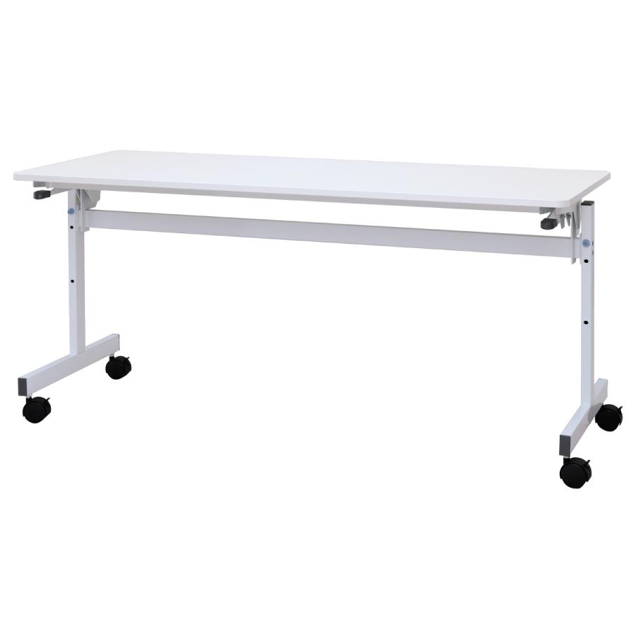 アール・エフ・ヤマカワ シンプルフォールディングテーブルIII W1500 D600 H702 スタッキングテーブル 跳上式テーブル 天板跳上式 スタック収納可 代引不可 法人宛限定 RY ...