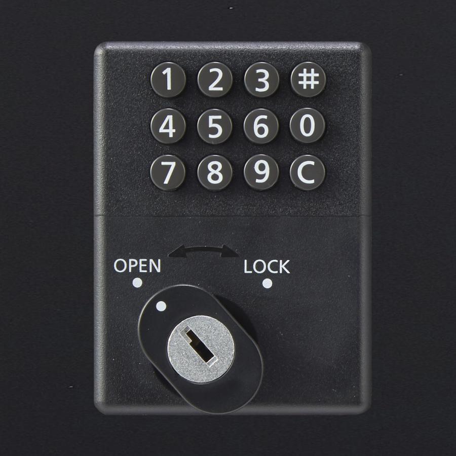 ボタンキー式 2人用ブラックロッカー ワイドタイプ W900 D515 H1800 スチールロッカー 収納 オフィス収納 ブラックサテン 代引不可 法人宛限定 SF-BKL2W-BBK :SF ...