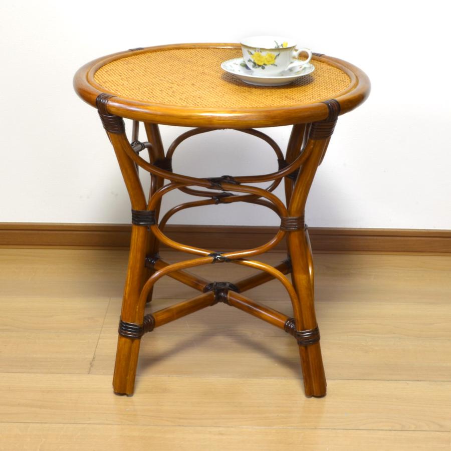 丸型ラタンサイドテーブル : KAGUMAX-TOSHIN - 通販 - Yahoo!ショッピング
