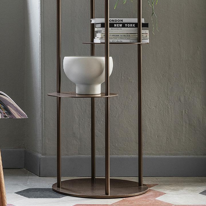 calligaris カリガリス CS5107 CIRCLES サークルズ トーテムスタンドシェルフ フラワースタンド : モダンインテリア PICCHIO - 通販 - Yahoo!ショッピング