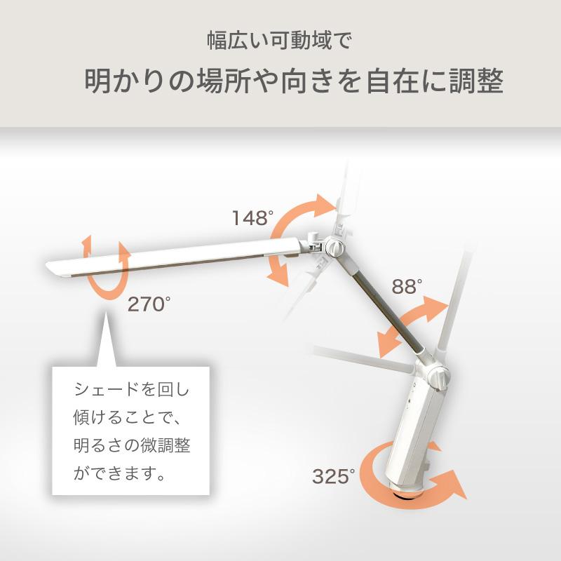 KAGUWORLD デスクライト LED 卓上ライト 電気スタンド 学習机 子供部屋 照明 3段階調光 目に優しい 省エネ 省電力 長寿命 節電 角度調整 ライト : 家具RUSH - 通販 ...