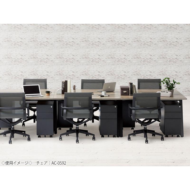 オフィスチェア 事務イス ハイバック 肘付き ガス昇降式 ロッキング機構 樹脂脚 キャスター付 ブラック 黒 グレー 灰 AC-0591 : ac-0591 : カグロー Yahoo!店 ...