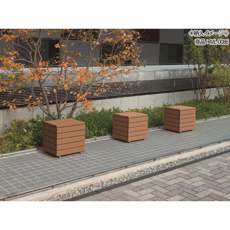 屋外用ベンチ ガーデンチェア 長いす アウトドアベンチ 幅44cm 肘なし レイアウト 組み合わせ自由 リサイクル 再生木材 ML-0086 : カグロー Yahoo!店 - 通販 ...