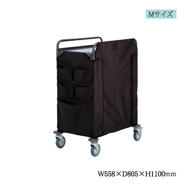 ホテルリネンカート 台車 清掃カート ワゴン Mサイズ スチール製 収納ポケット付 キャスター付 ブラウン 茶 グレー 灰 ブラック 黒 シンプル TR-0297 : カグロー Yahoo!店 ...