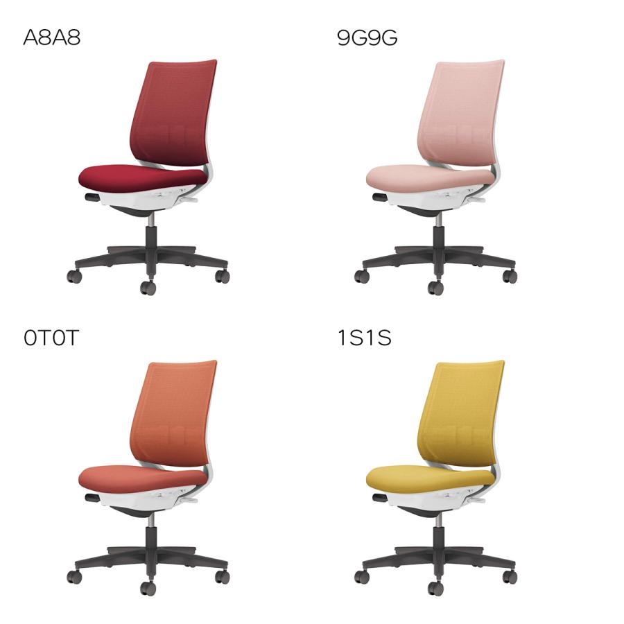 KOKUYO（コクヨ） C04-B102M_-__1 オフィスチェア Mitra2＜ミトラ2＞ メッシュタイプ スタンダードバック ブラック樹脂脚 肘なし ランバーサポートあり : カグ ...