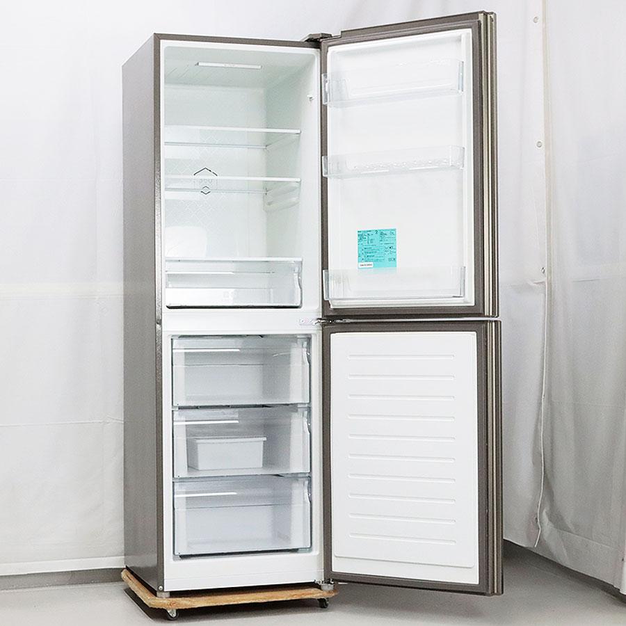 中古/屋内搬入付きHaier 冷蔵庫 2ドア 270L JR-27A-S 保証60日 右開き ファン式 霜取り自動 シルバー/極美品 : rei-ha-jr27a-s-a : かぐやインテリア ...