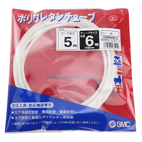 藤原産業 SK11 PUチューブФ6×5m TU0604W-5 お取り寄せ : カホーオンラインショップ - 通販 - Yahoo!ショッピング