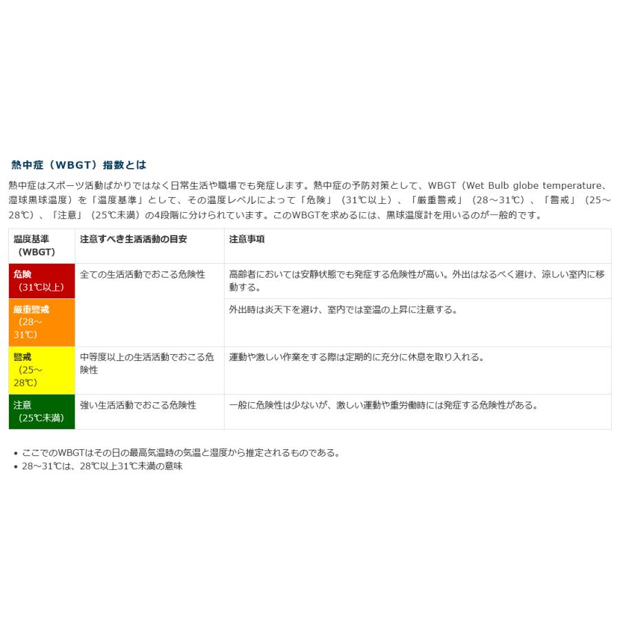 カスタム 黒球式暑さ指数計 HI-302BB : カホーオンラインショップ - 通販 - Yahoo!ショッピング