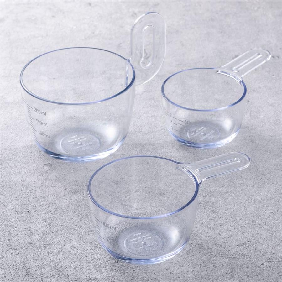 貝印 スタッキング計量カップ 3個セット（60ml・100ml・200ml） 貝印 : 貝印公式オンラインストア - 通販 - Yahoo!ショッピング