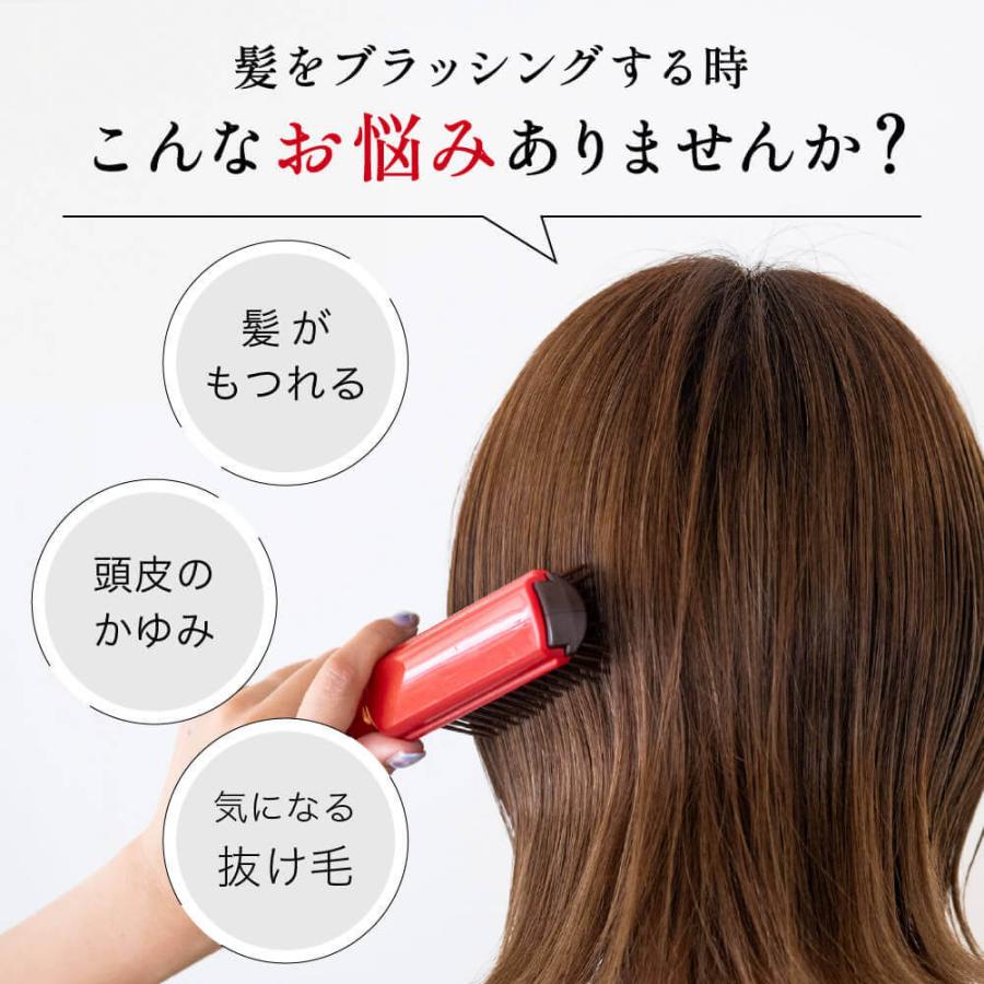 貝印 DOCTOR'S SCALP ドクターズスカルプヘアケアブラシ (ブラック