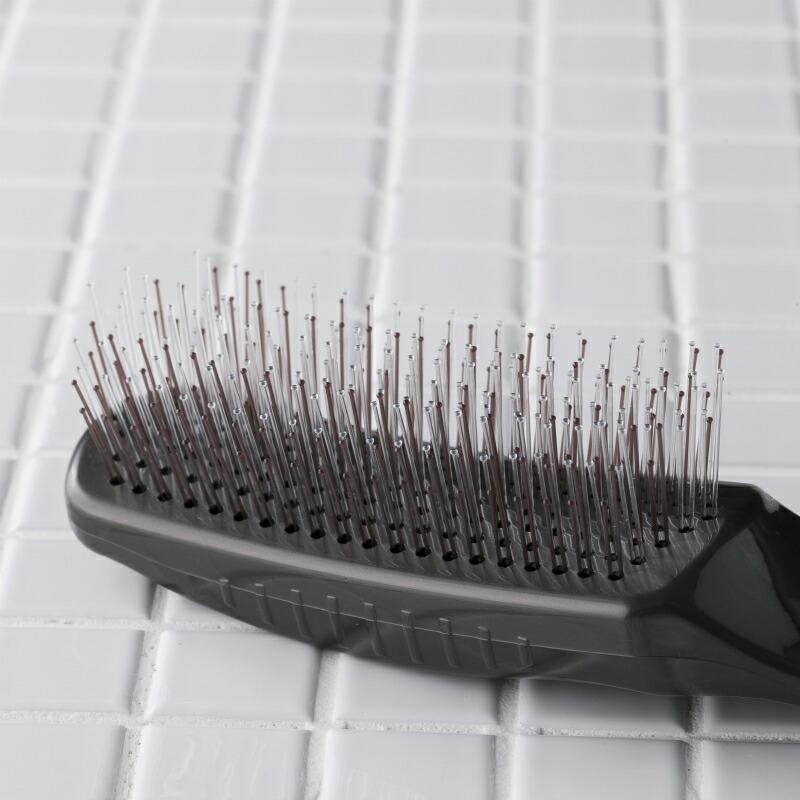 貝印 DOCTOR'S SCALP ドクターズスカルプヘアケアブラシ (ブラック