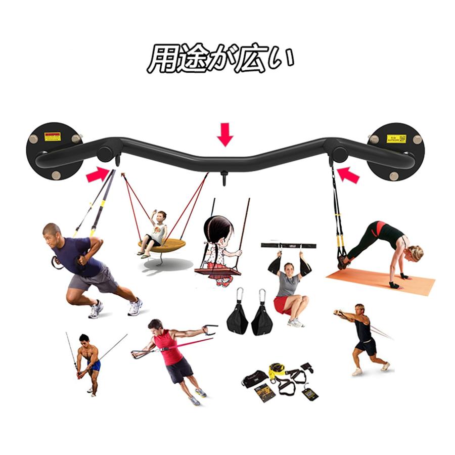 懸垂バー家庭用ドア、壁掛け ドア プルアップバー、ぶら下がり健康器