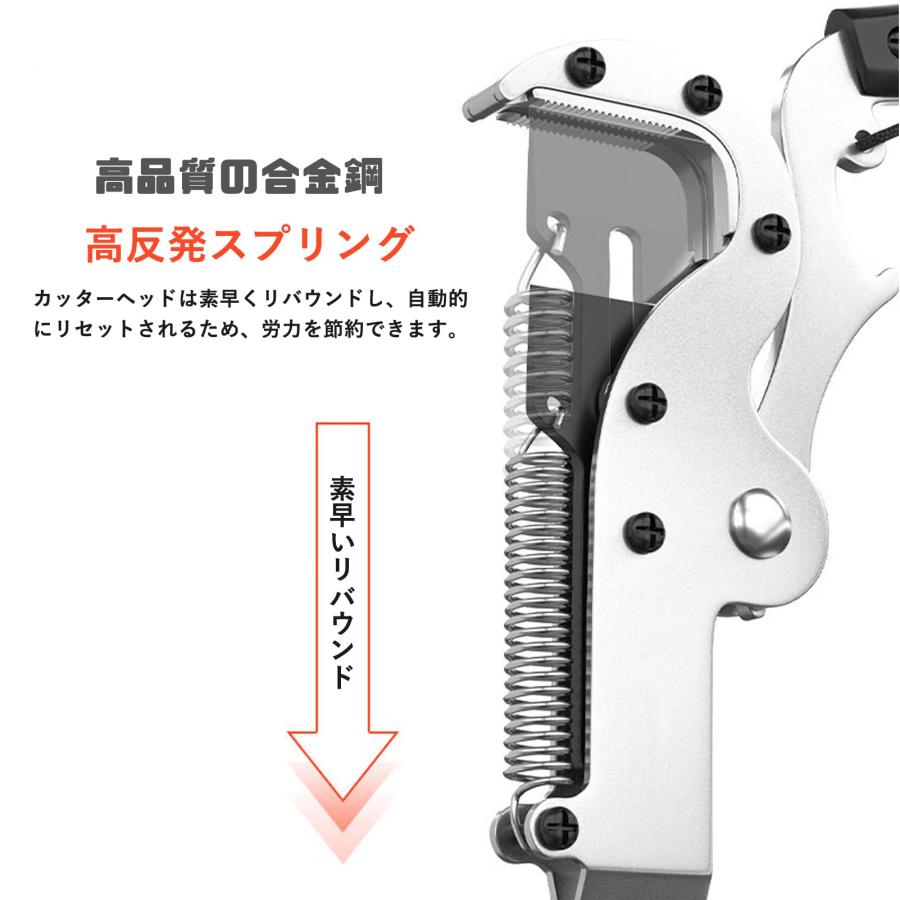 超軽量伸縮式高枝鋏 高枝切りバサミ 3M 5M 6M 剪定ばさみ 枝切り鋏 SK5高級炭素刃 高枝切りノコギリ園芸 はさみ 鋸付き 切断径40mm 強力 剪定バサミ太枝切鋏 果 : 海のストア ...