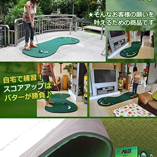 ゴルフ練習マット パター練習に最適3mのロングタイプ : 海のストア