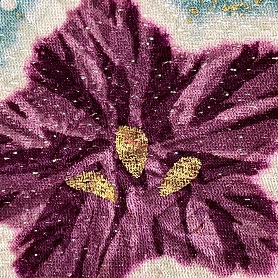 振袖 身丈167cm 裄丈68cm L 袷 枝垂れ桜 金彩 染め分け 青緑 正絹 美品 逸品 中古 : 1000058629429 : リユースセレクトショップバイセル Yahoo!店 ...