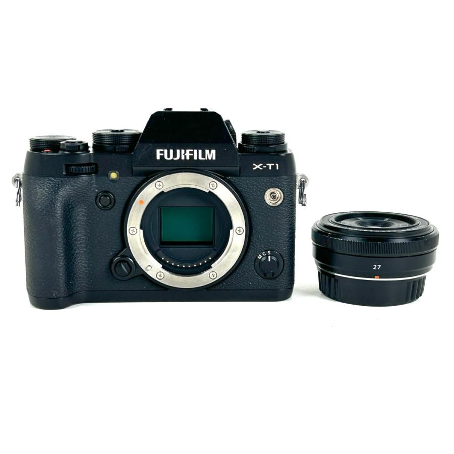 富士フイルム FUJIFILM X-T1 ブラック + XF 27mm F2.8 デジタル ミラーレス 一眼カメラ 中古 在庫一掃 : リユースセレクトショップバイセル Yahoo!店 ...