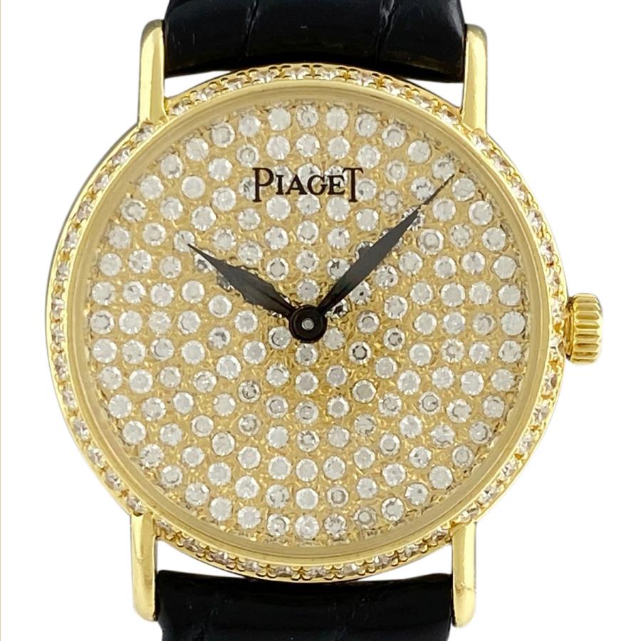 PIAGET ピアジェ アルティプラノ 8057 腕時計 YG ダイヤモンド レザー クォーツ レディース 中古 ラッピング可 : リユースセレクトショップバイセル Yahoo!店 - 通販 ...