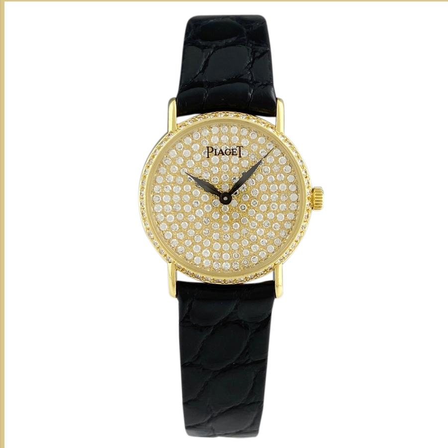 PIAGET ピアジェ アルティプラノ 8057 腕時計 YG ダイヤモンド レザー クォーツ レディース 中古 ラッピング可 : リユースセレクトショップバイセル Yahoo!店 - 通販 ...