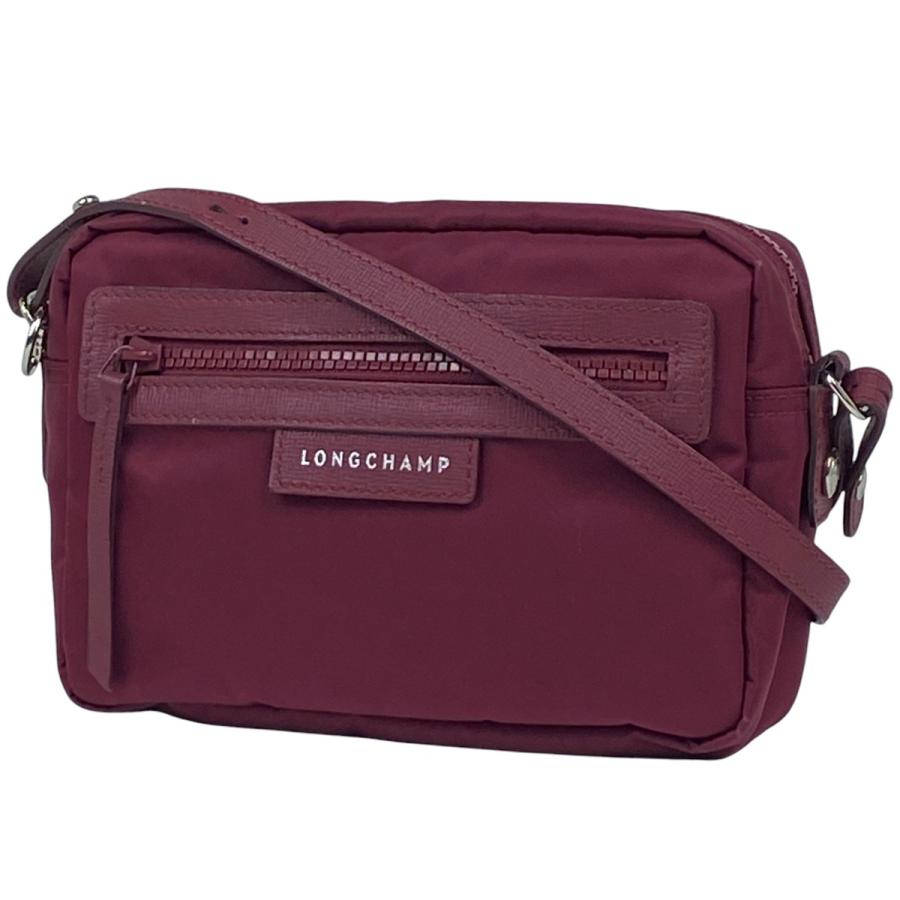 LONGCHAMP ロンシャン Longchamp ロゴ ショルダーバッグ 斜め掛け ナイロン ボルドー レディース 中古 : リユースセレクトショップバイセル Yahoo!店 - 通販 ...
